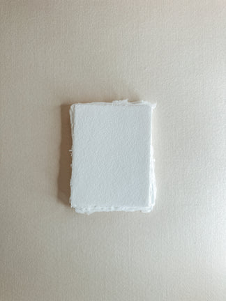 Handmade Paper - White – Zion Paper